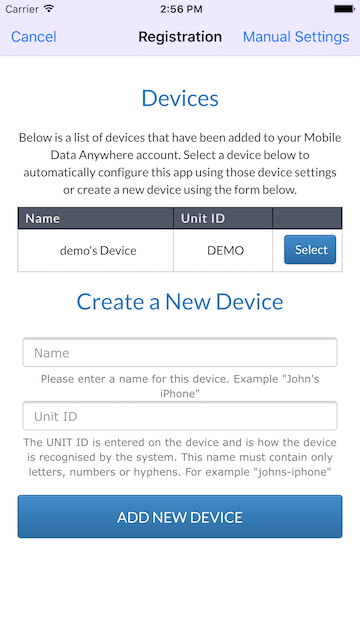 Mobile Data Anywhere